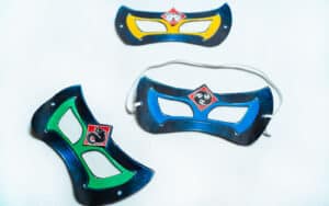 Ninja Maske basteln: Kostenlose Druckvorlage für dich